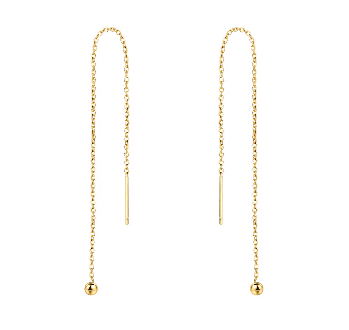 Peek-a-boo Drop Chains – Pierced By Ash
